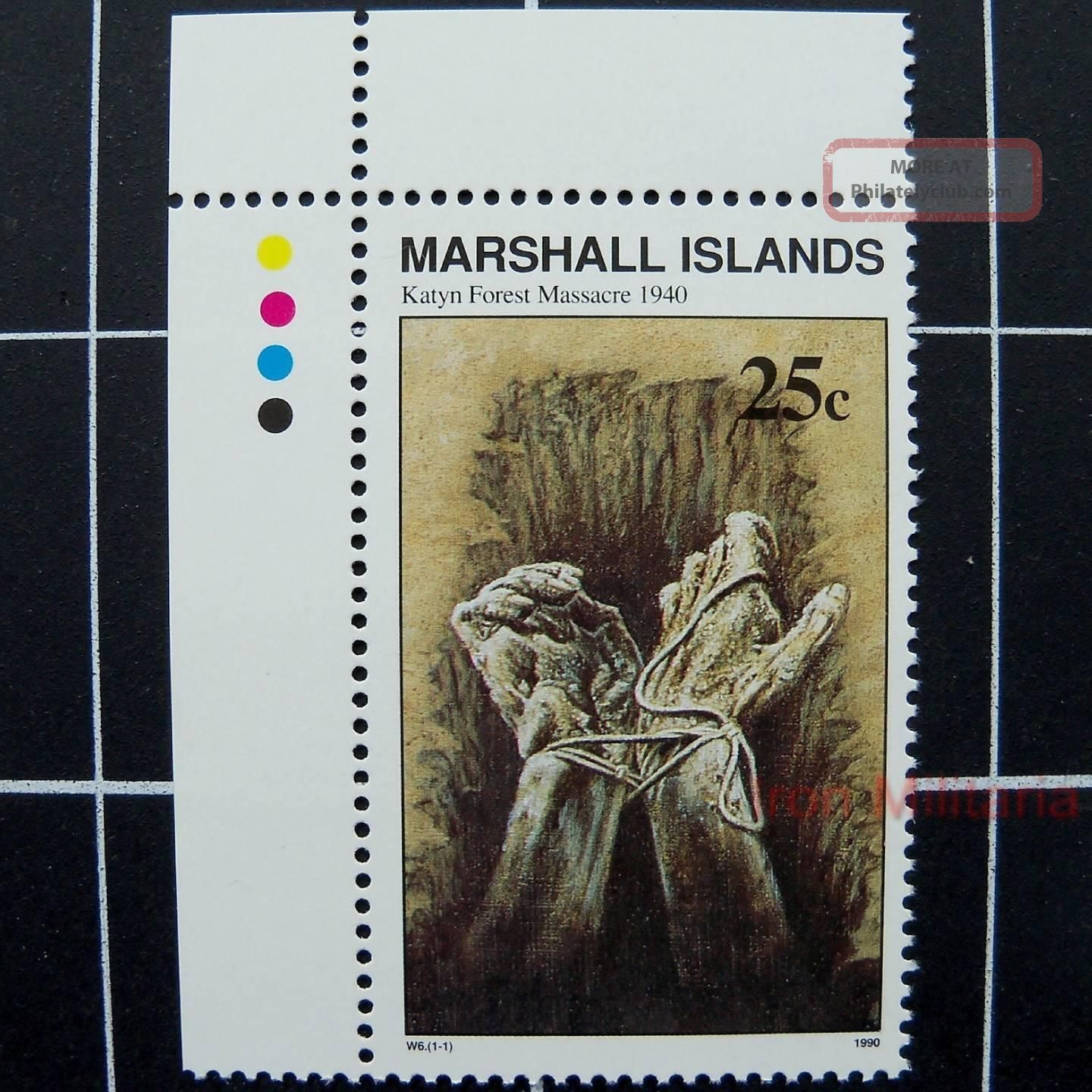 Marshall Islands - Katyn Forest Massacre, 1940 - 1990/mnh - Ww2 ...