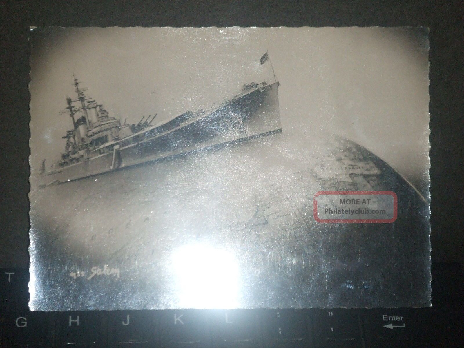 Uss Salem Ca - 139 Naval Cover 1955 Cruiser
