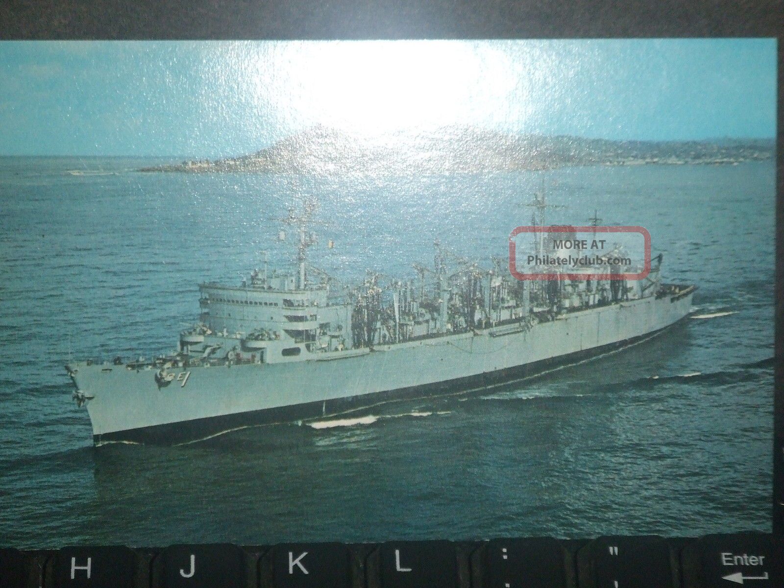 Uss Sacramento Aoe - 1 Naval Cover Post Card