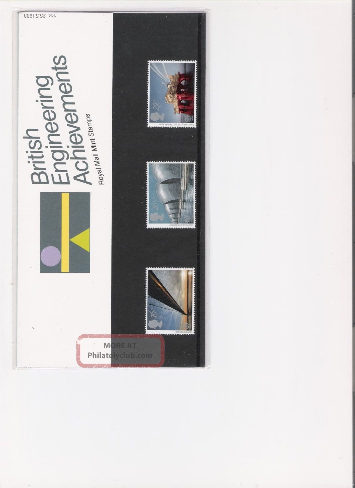 1983 Royal Mail Presentation Pack British Engineering